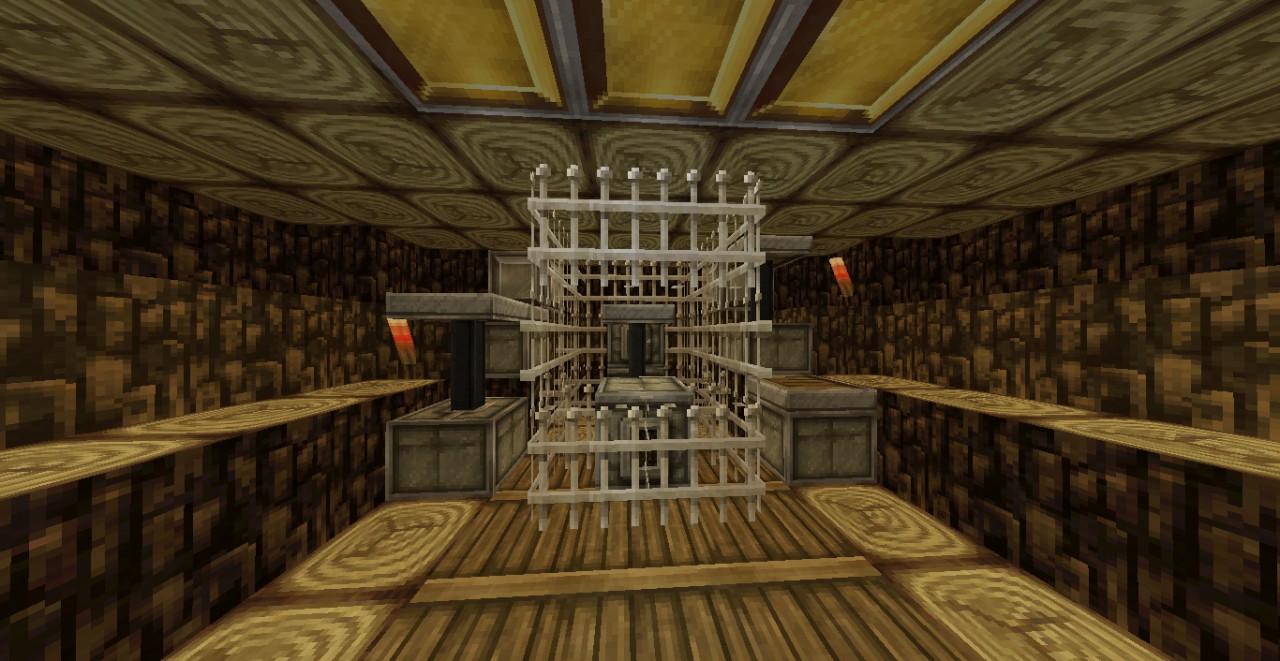 Steampunk Airship: Voyager I Minecraft Map