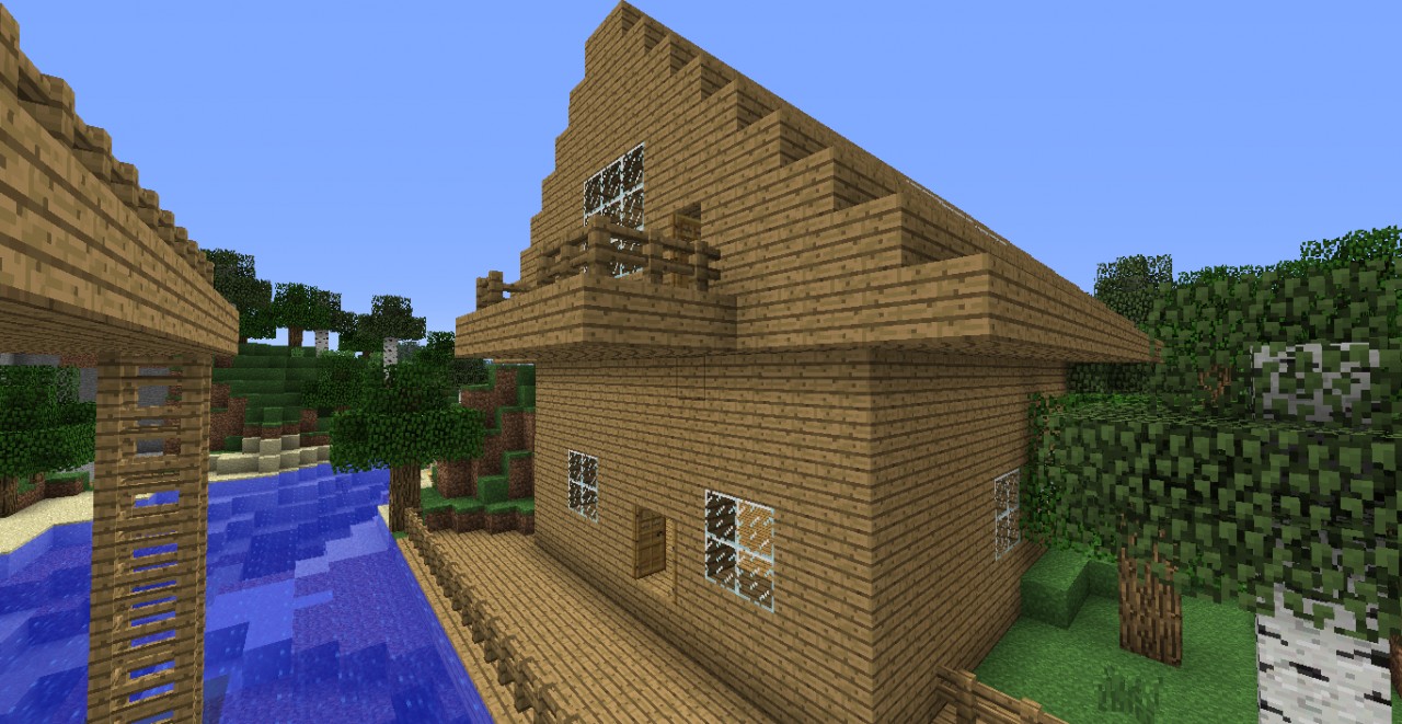 big house Minecraft Map