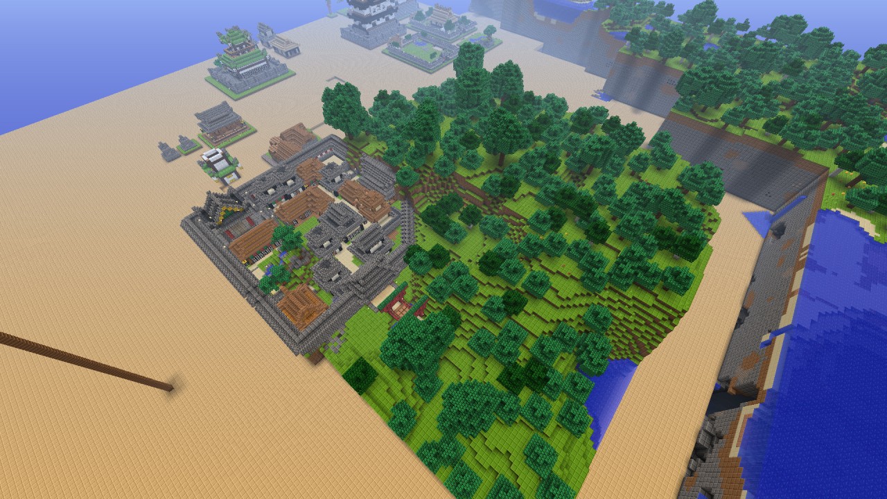 Japanese Minecraft Map