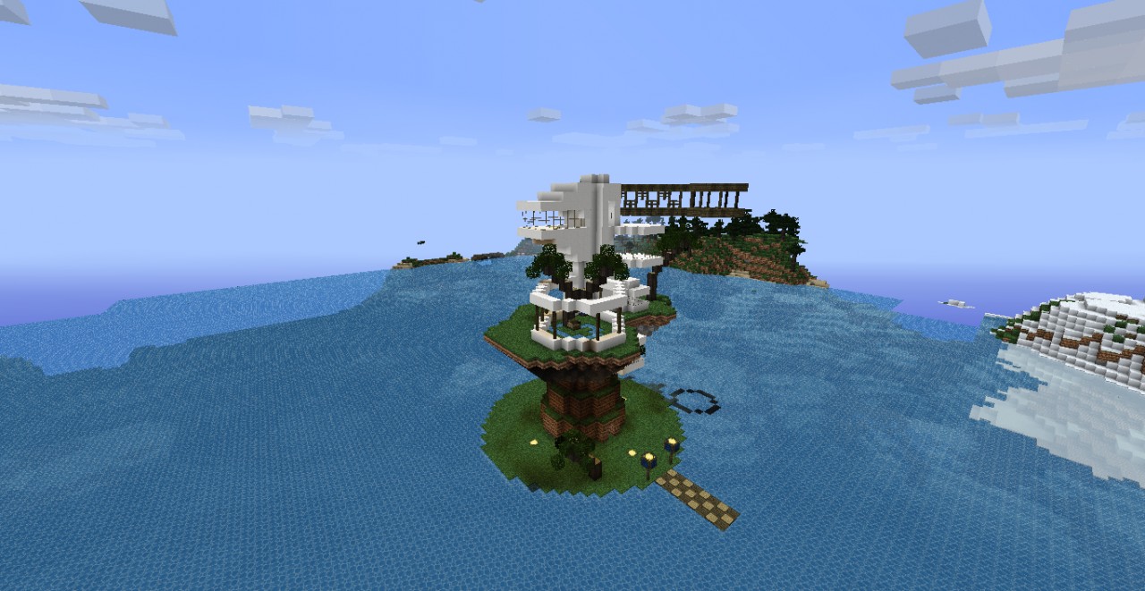 Gorillaz Plastic Beach Minecraft Map