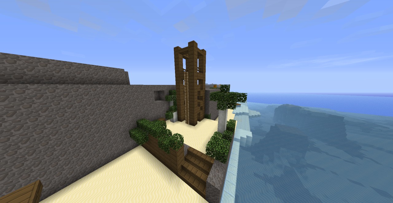 Kingdom hearts destiny island Minecraft Map
