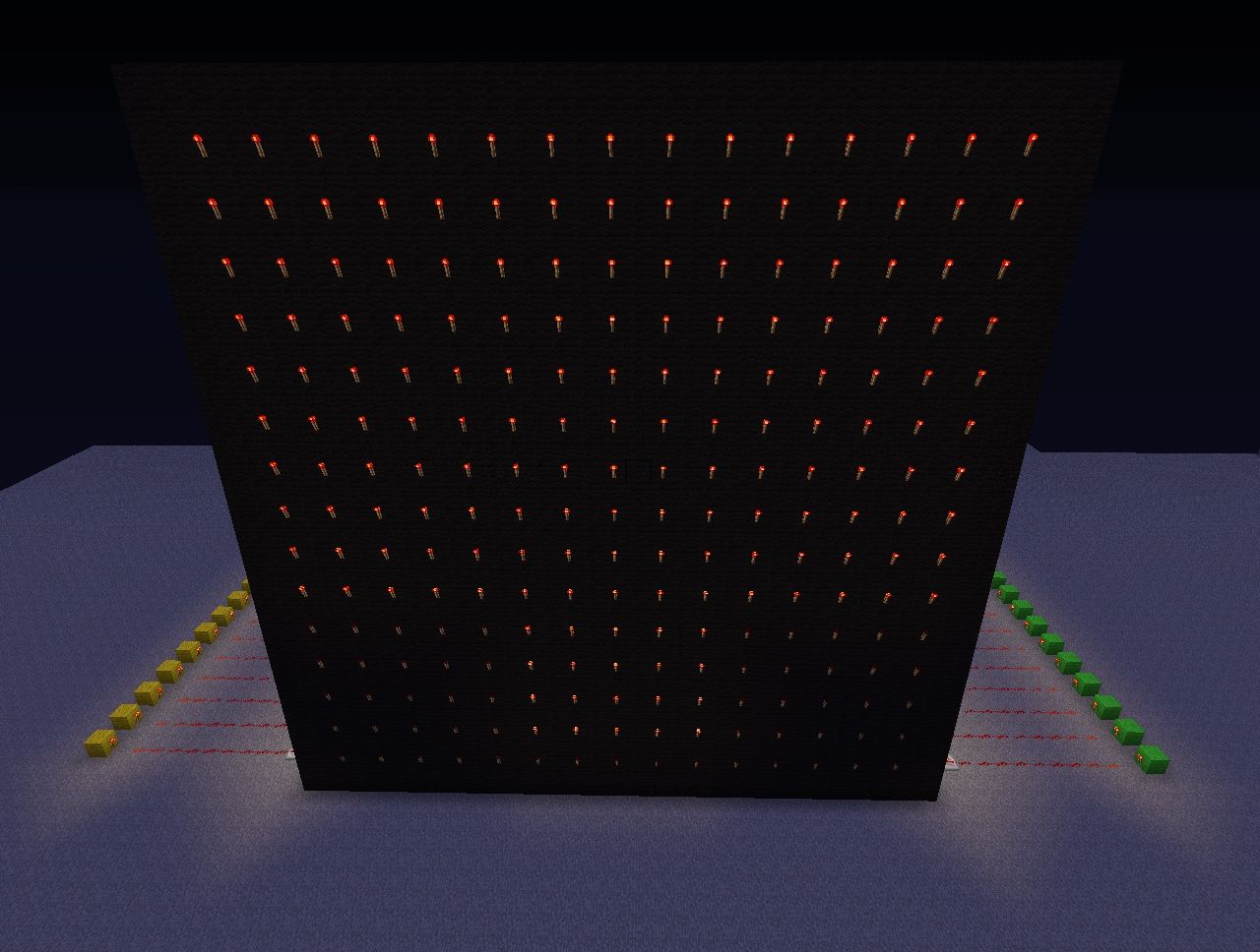 Massive 15 by 15 Pixel TV Minecraft Map