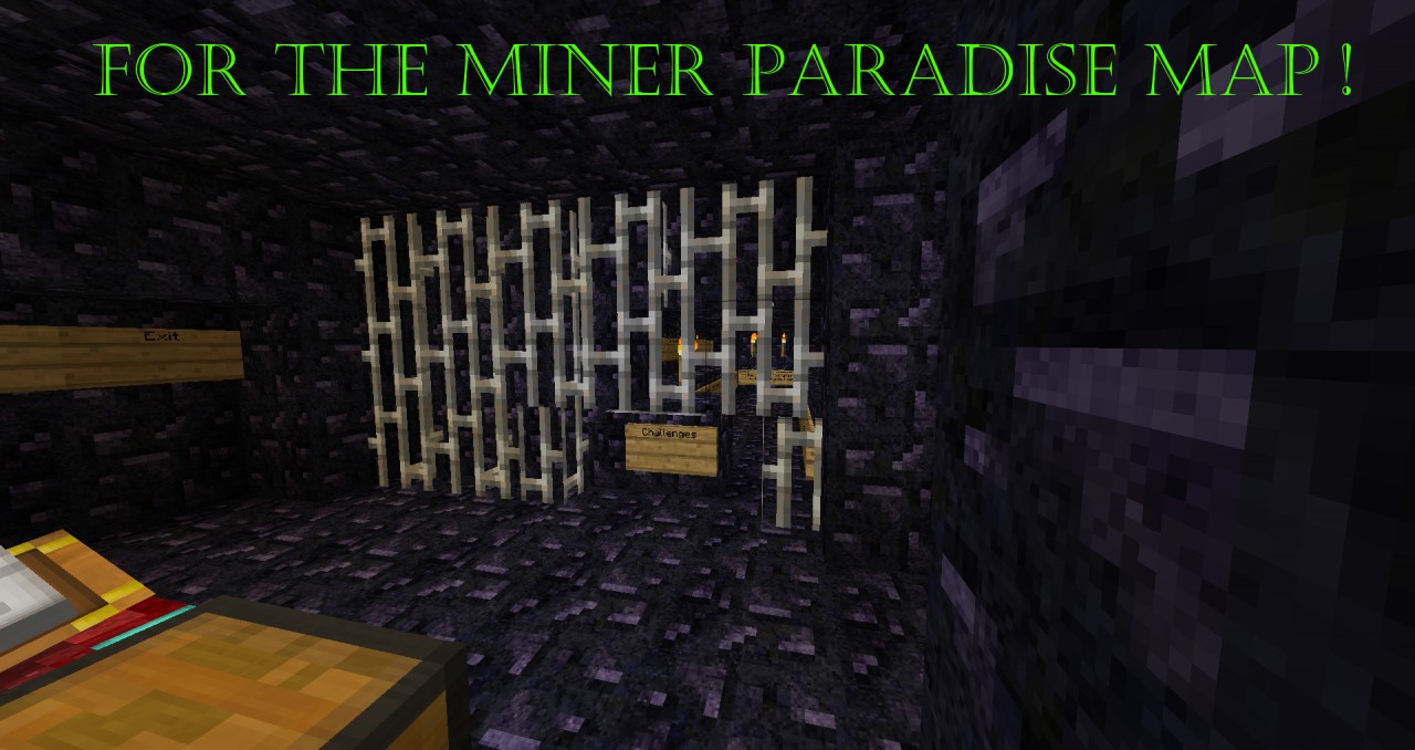 PostNuclear Survival HARDCORE or MINER PARADISE Minecraft Map