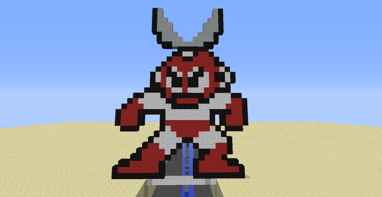 Megaman I remake Minecraft Map