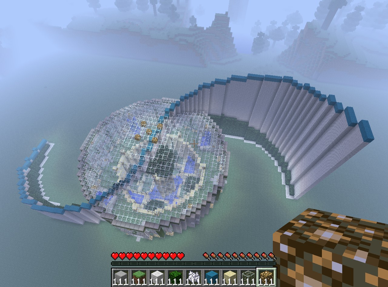 Natures Swirl Minecraft Map