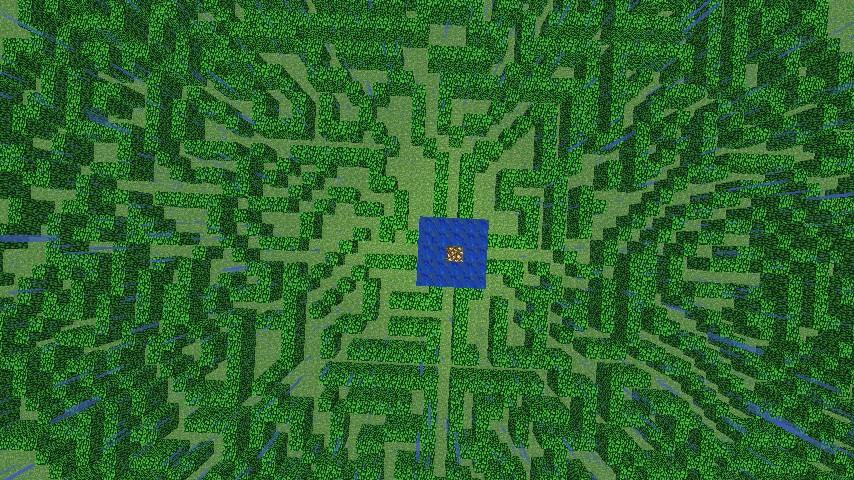 30,284 Block Maze! Minecraft Map