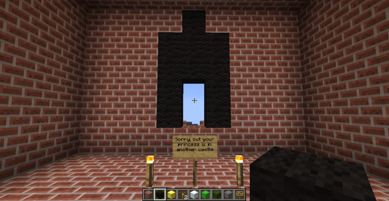 Super Mario Bros. Castle (3D) Minecraft Map