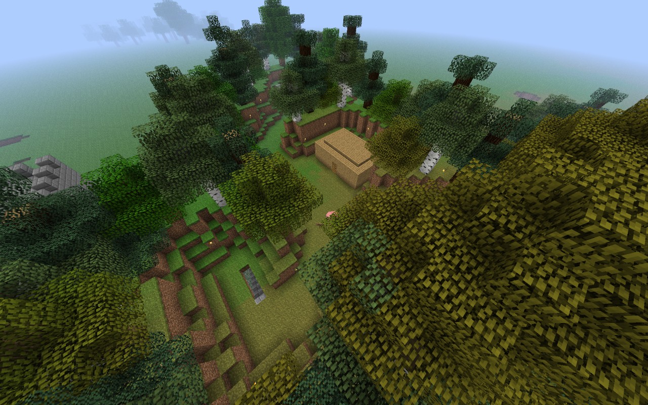 Forest Trap: a minecraft custom map Minecraft Map