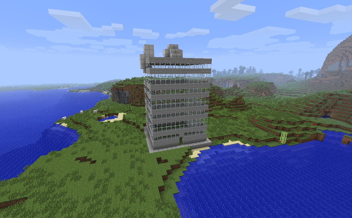 my first building Minecraft Map