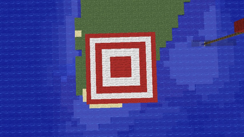 Bombing target Minecraft Map