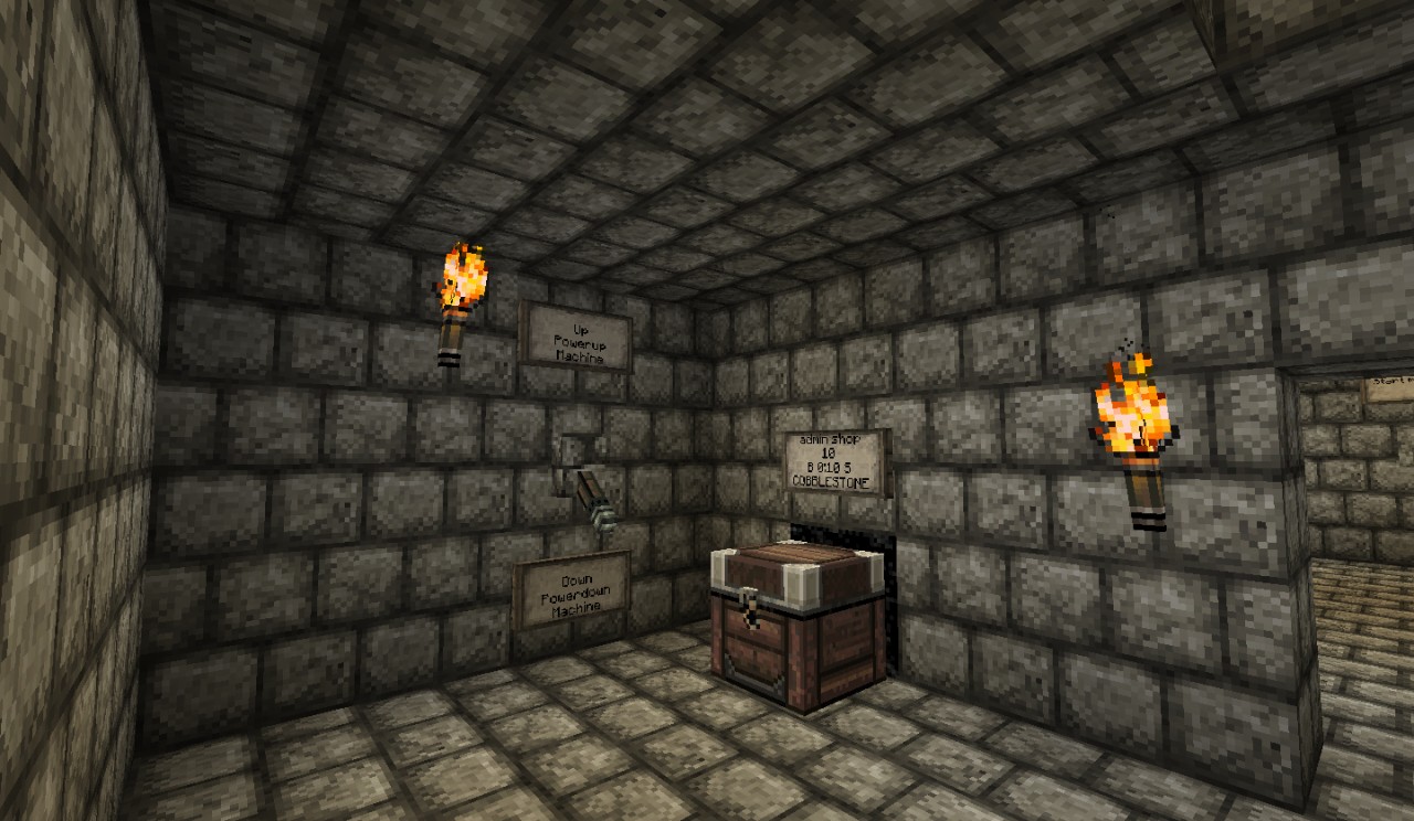 Medieval Cobblestone Factory/Stone Vendor Minecraft Map