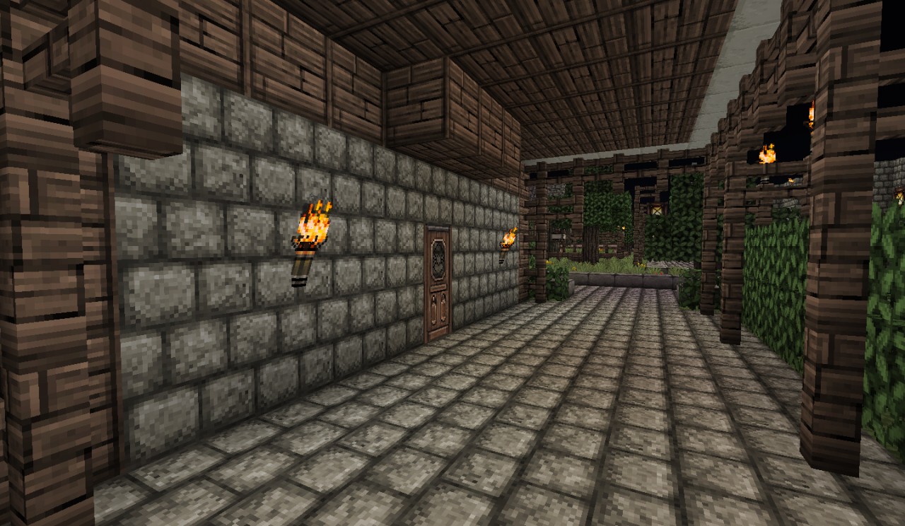 Medieval Cobblestone Factory/Stone Vendor Minecraft Map