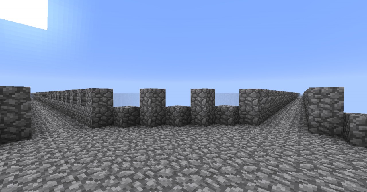 castle walls (soon to be castle) (read descripstion) Minecraft Map