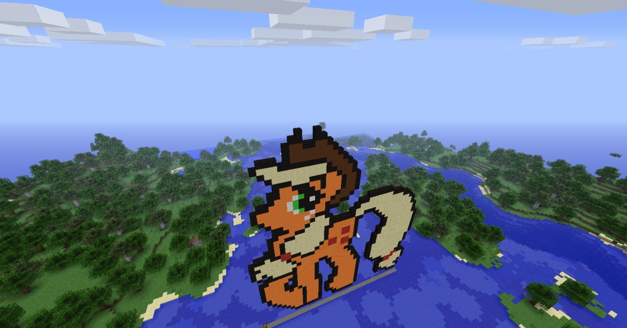 My Little Pony: Applejack Minecraft Map