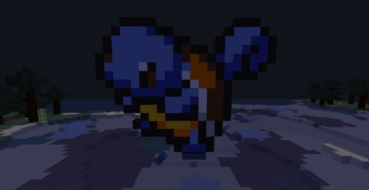 Squirtle (Pokemon) Minecraft Map