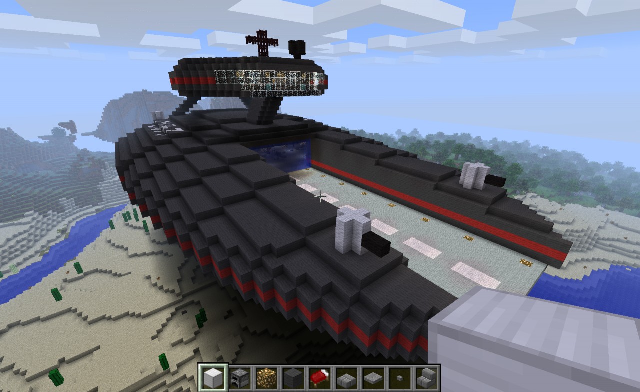 Interstellar Carrier Minecraft Map