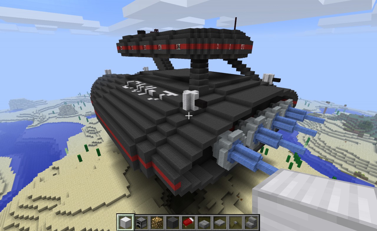 Interstellar Carrier Minecraft Map