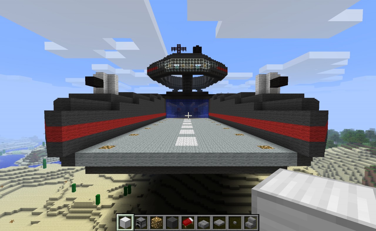 Interstellar Carrier Minecraft Map