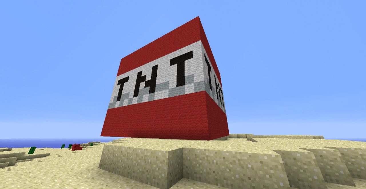 Minecraft: My Huge TNT Minecraft Map
