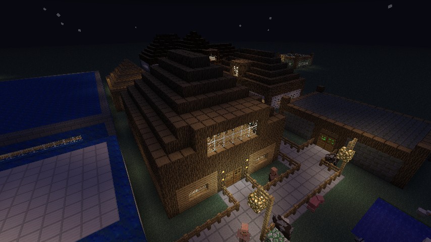 Wooden Library Minecraft Map
