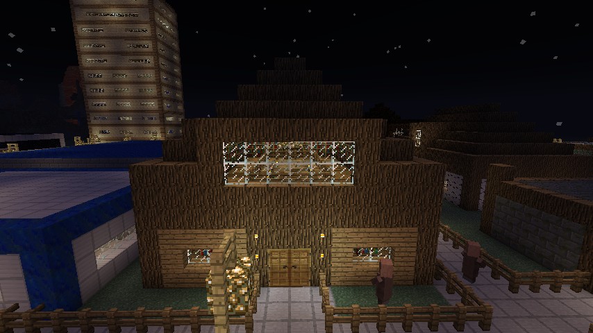 Wooden Library Minecraft Map