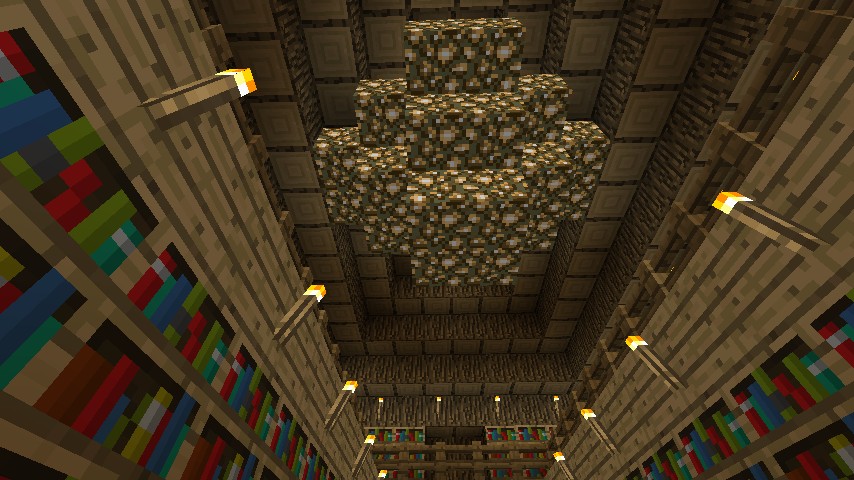 Wooden Library Minecraft Map