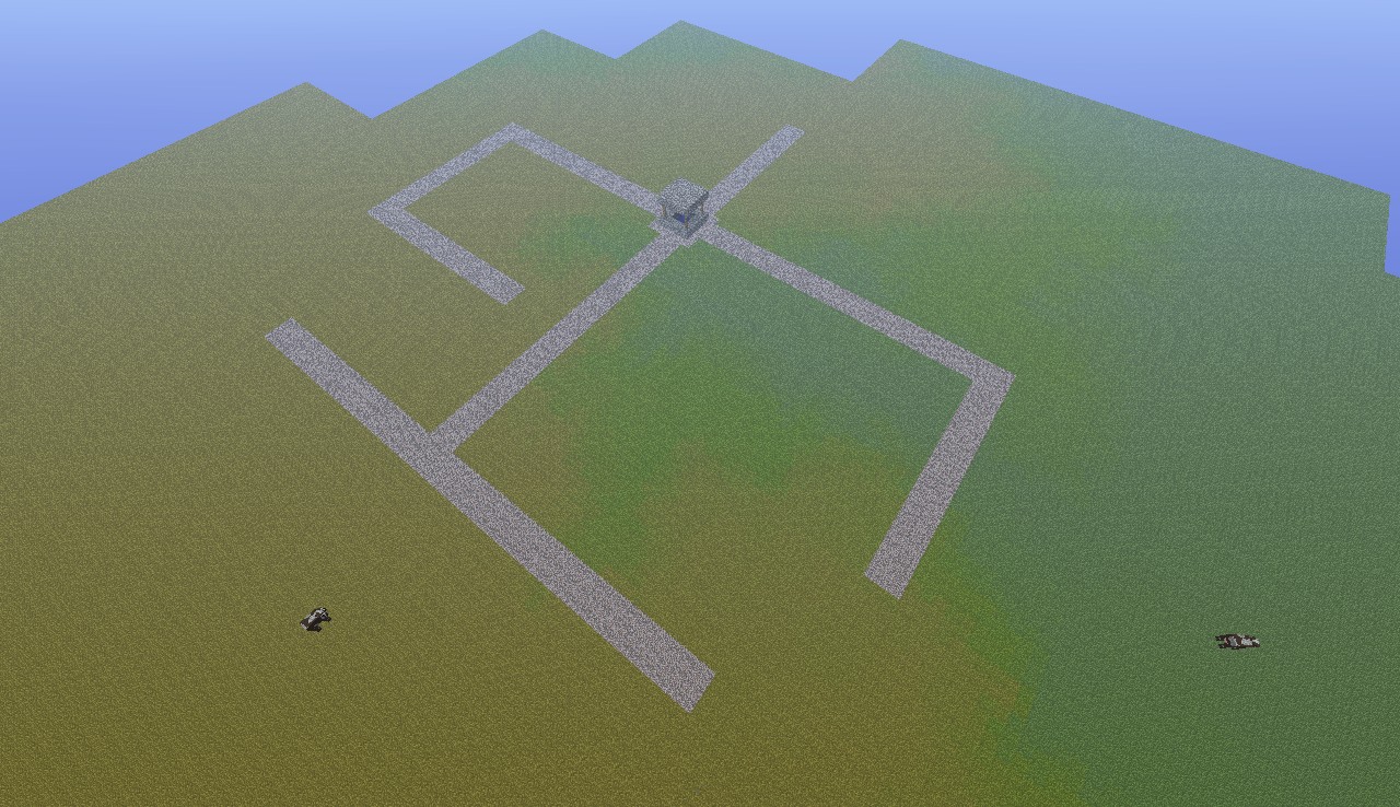 Make a village Minecraft Map