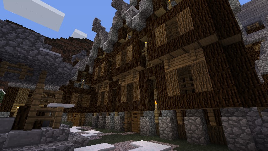 Skyrim inspired Village Minecraft Map