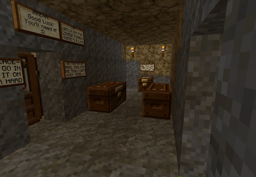 Epic Underground Arena! PLAYABLE! Minecraft Map