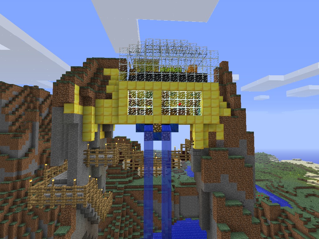 Golden House Minecraft Map