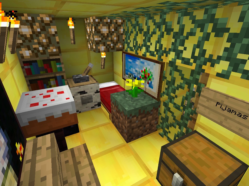 Golden House Minecraft Map