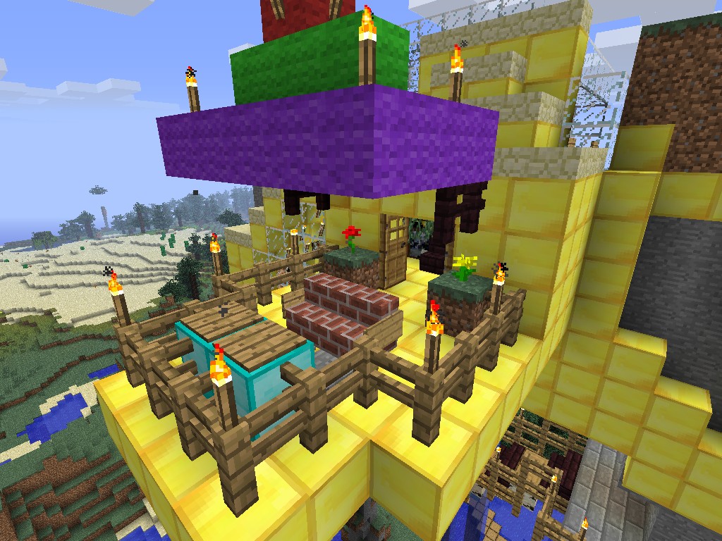 Golden House Minecraft Map
