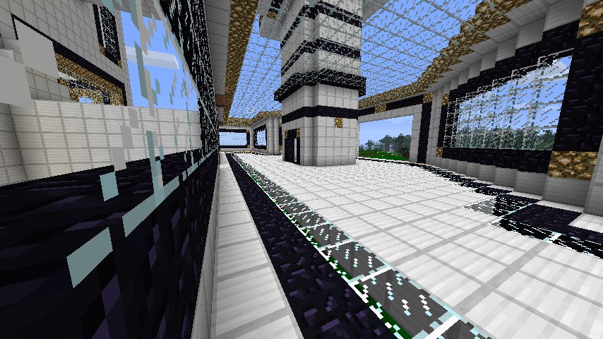 space station part 1 (space port) Minecraft Map