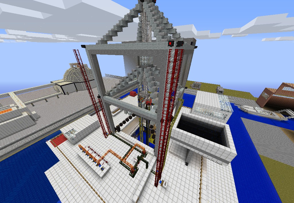 Working Oilrig for Buildcraft plugin Minecraft Map