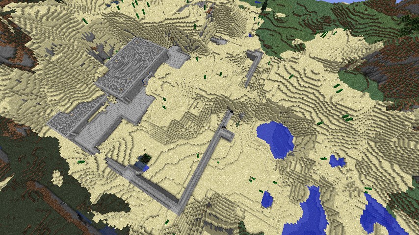 Buried Hyrule Castle (Adventure Map) Minecraft Map