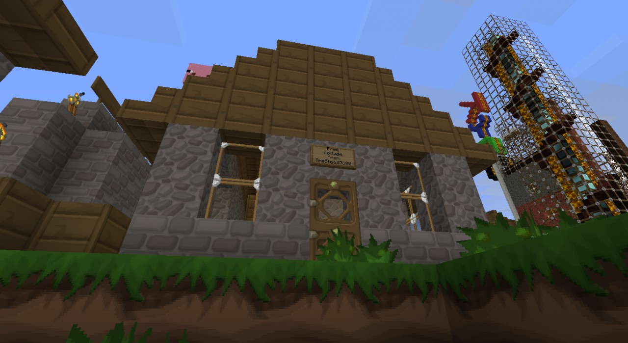 FREE COTTAGE ON SERVER GOGOGOGOGOOGO!!!!