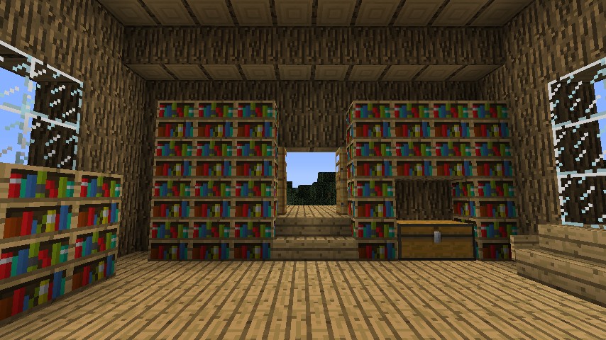 Library Minecraft Map