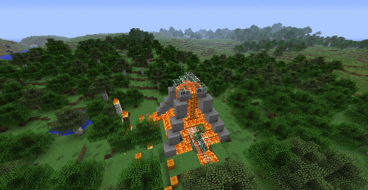 lava tower Minecraft Map