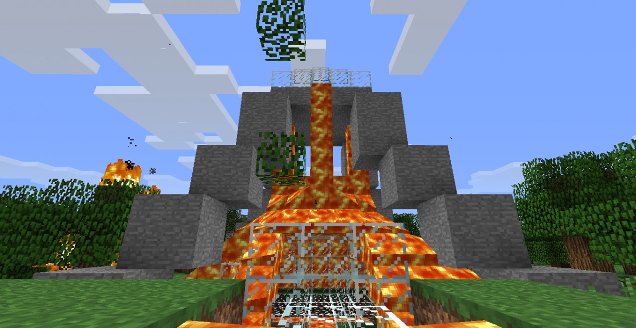 lava tower Minecraft Map