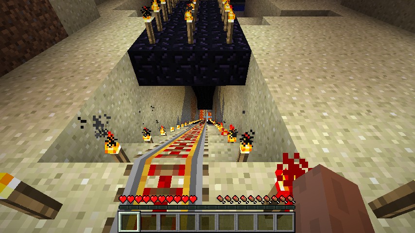 roller coaster Minecraft Map