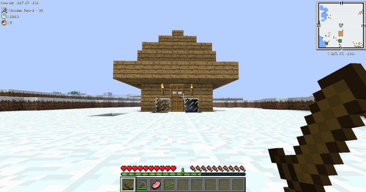 little house Minecraft Map