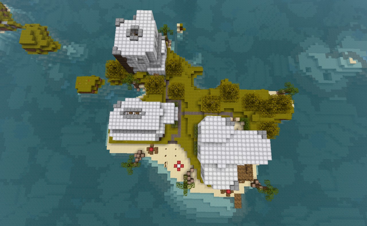 Resort Island Minecraft Map