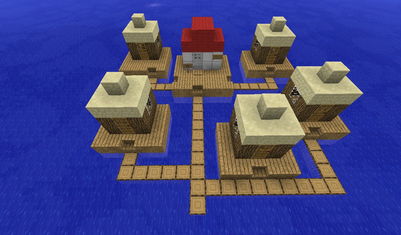 Pacifidlodge Town from Pokemon Sapphire/Ruby/Emerald Minecraft Map