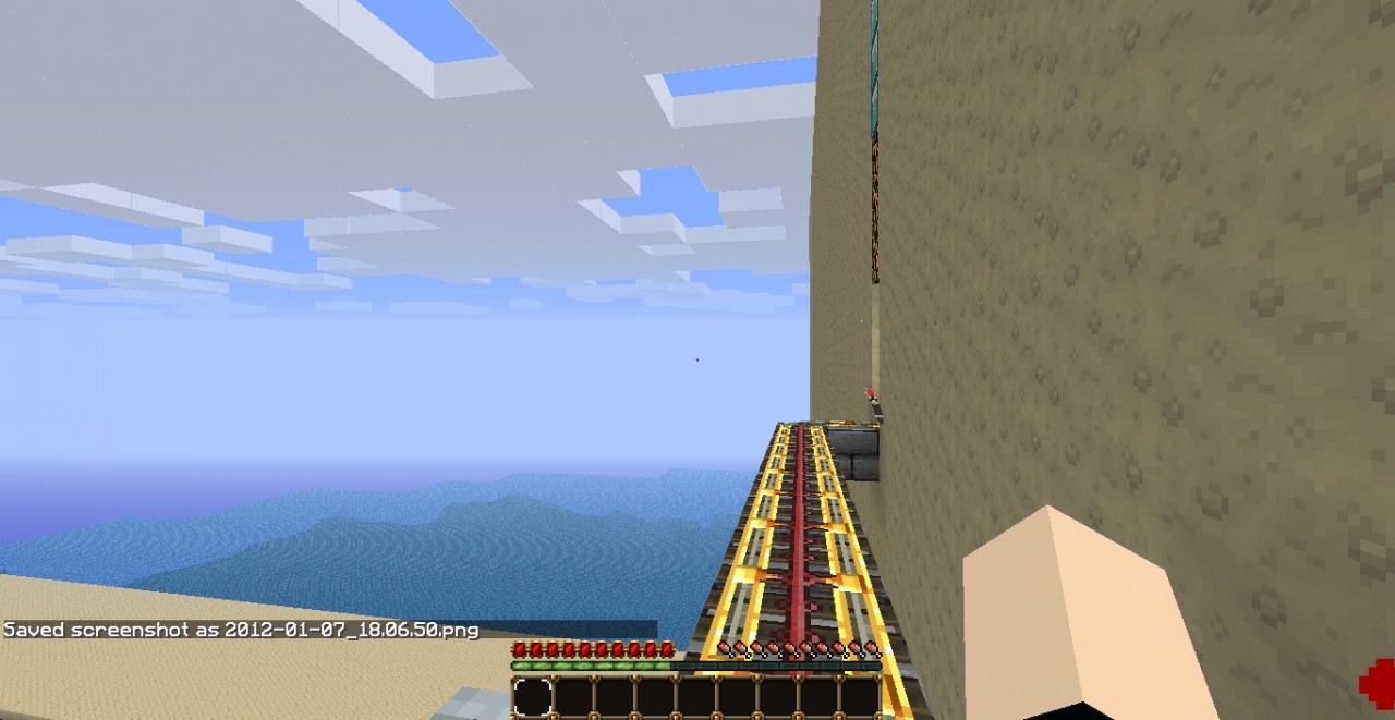 Epic RollerCoaster Minecraft Map