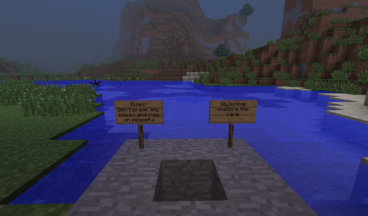 Cave Escape Minecraft Map