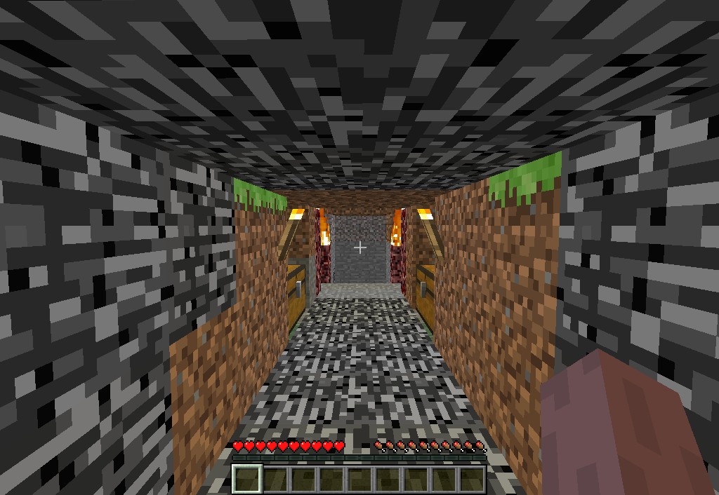 The end survival (hard) Minecraft Map