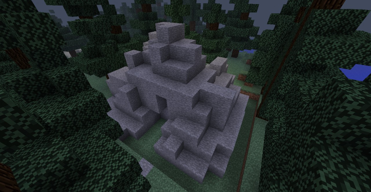 The hidden piston door Minecraft Map