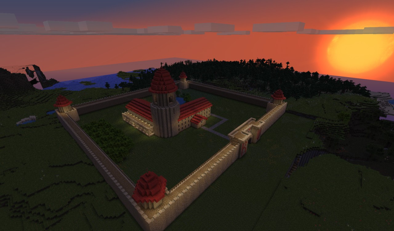 Redwall Abbey Minecraft Map