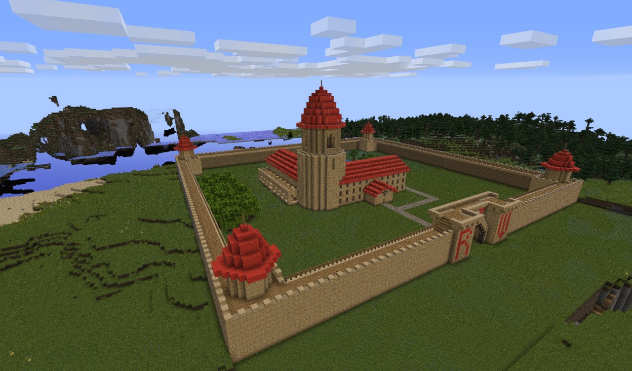 Redwall Abbey Minecraft Map