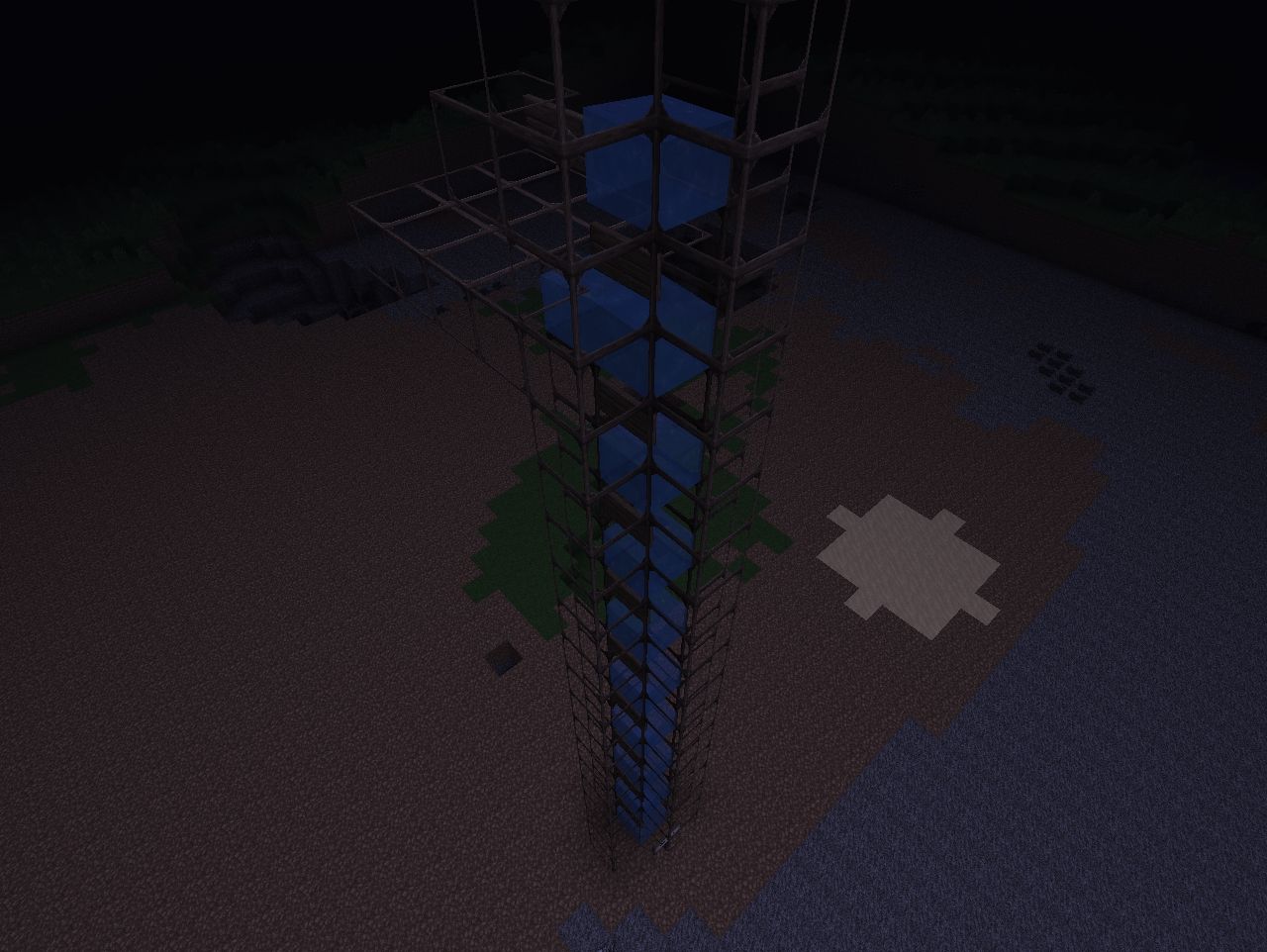 water Elevator Minecraft Map